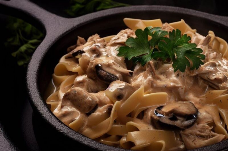 Authentic Russian Chicken Stroganoff Recipe